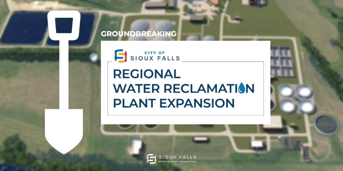 Groundbreaking: Regional Water Reclamation Plant Expansion - Sioux Falls Development