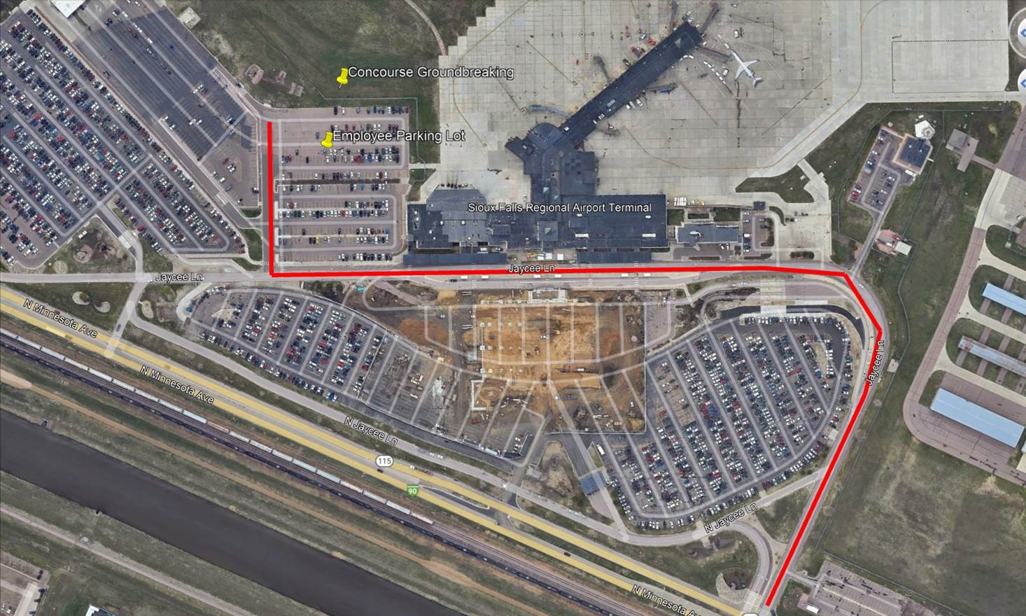 Groundbreaking: Sioux Falls Regional Airport Concourse Expansion ...